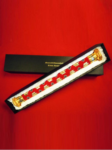 Replica of Field Marshal Baton for Erwin Rommel (Marschallstab) for Sale
