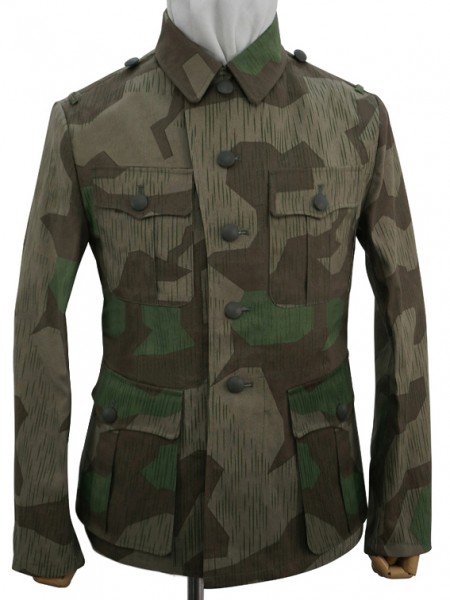 WWII German Army Splinter 31 Fall Camouflage M40 Field Tunic
