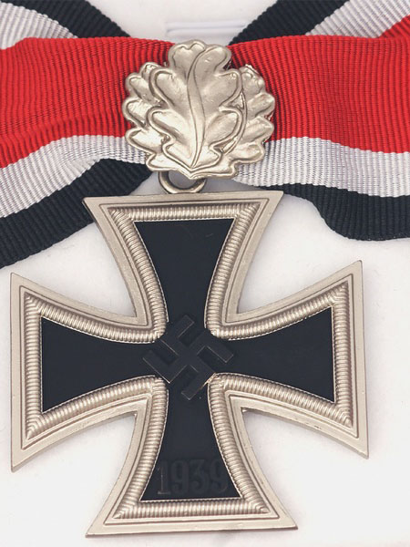 Replica of German WWII Knight Cross of the Iron Cross with Oak Leaf and ...