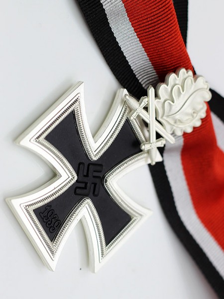German WWII Knight Cross of the Iron Cross with Oak Leaf & Swords (3-piece)